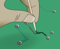 방법: 호일 점퍼와 에폭시 오버코트를 이용한 PCB 트레이스 수리